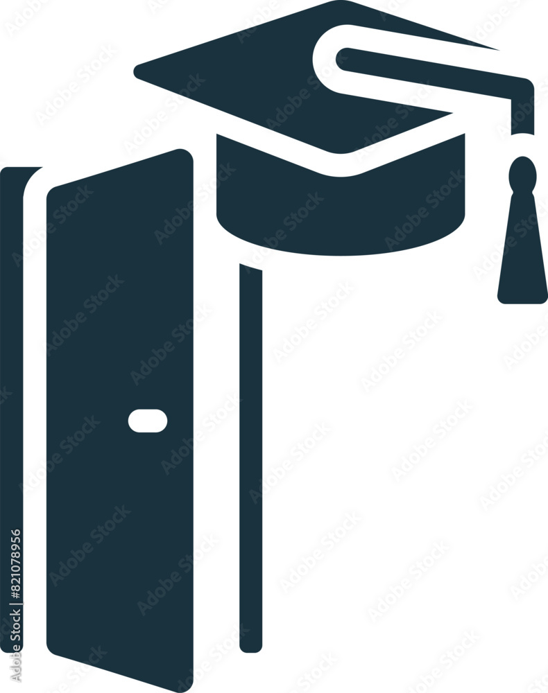 Education Access icon. Monochrome simple Social Responsibility icon for ...