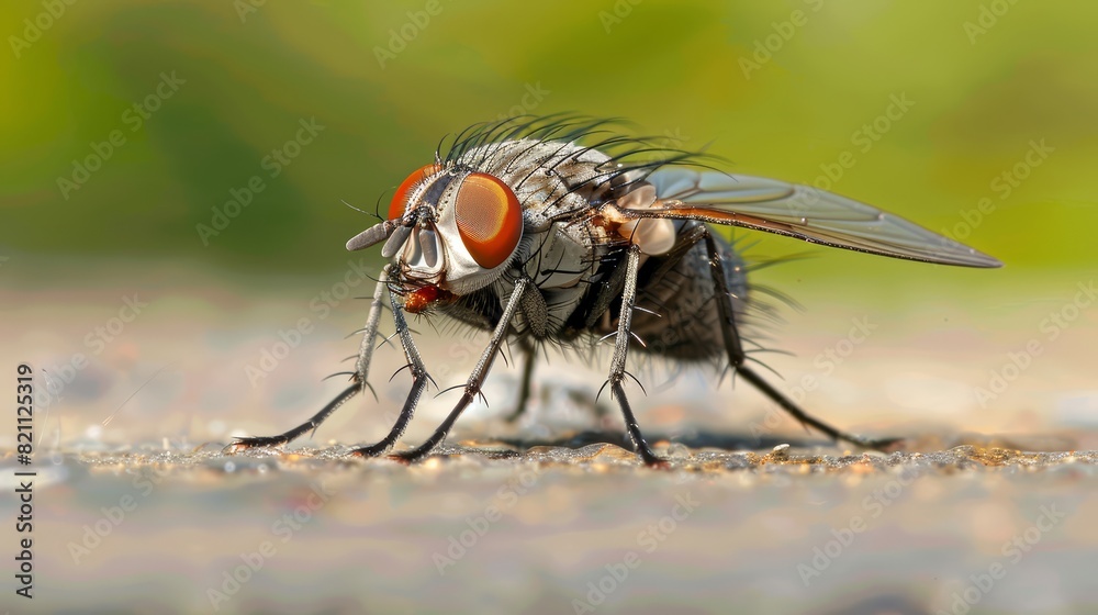 Fly Buzzing in Mid-Air with Rapid Direction Changes and Wide-Field ...