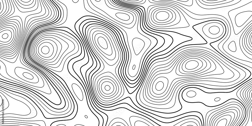 Topography map background. Vector banner. Topography map background ...