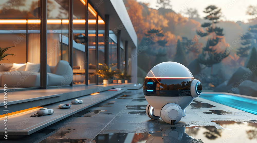 Futuristic Home Learning Environment Concept: AI Enhanced Educational ...