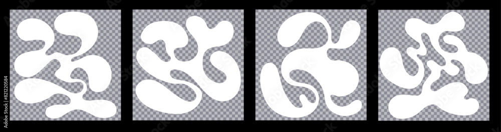 Set of ig and social media story element template in bold minimalism ...