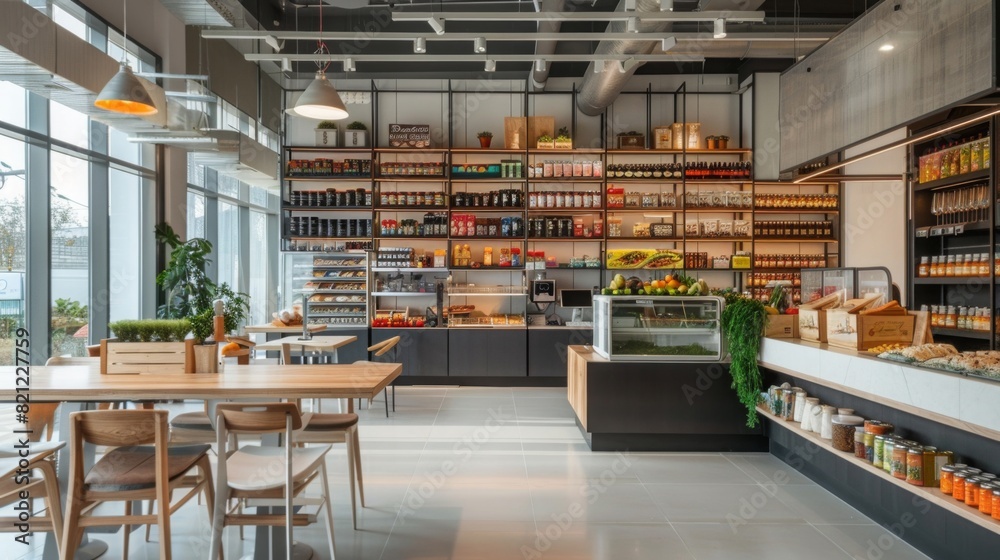 Supermarket evolving into a community hub, offering coworking spaces ...