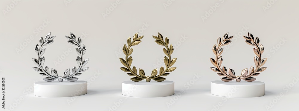 Winner award podium, prize, silver, gold trophy, win, champion ...