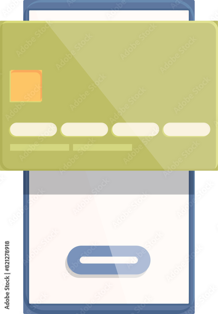 Vector cartoon illustration of a green file cabinet icon with open ...