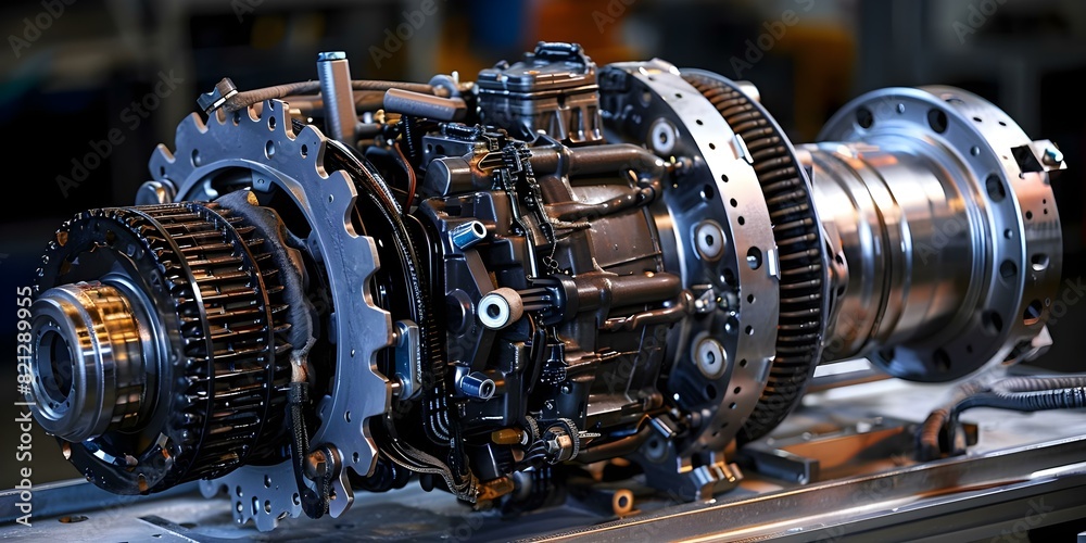 Detailed visual journey of auto engine disassembly showcasing intricate ...