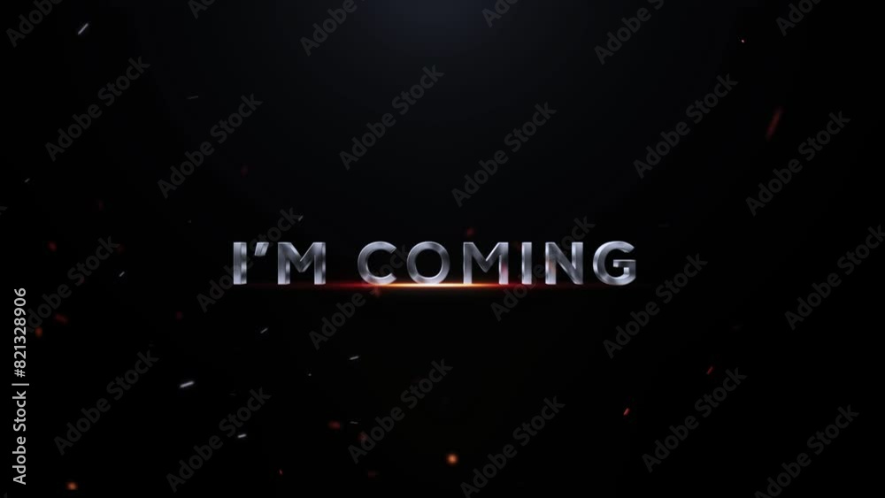 I'm Coming Text Animation, I'm Coming Videos, I'm Coming Animation ...