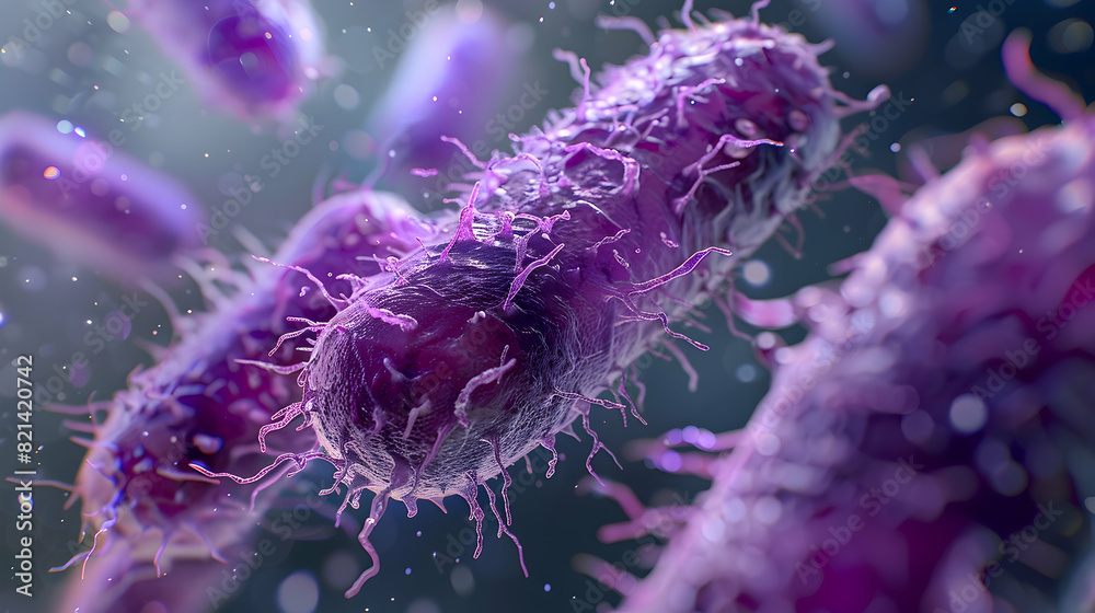Bacteria Citrobacter, Gram-negative coliform bacteria from ...