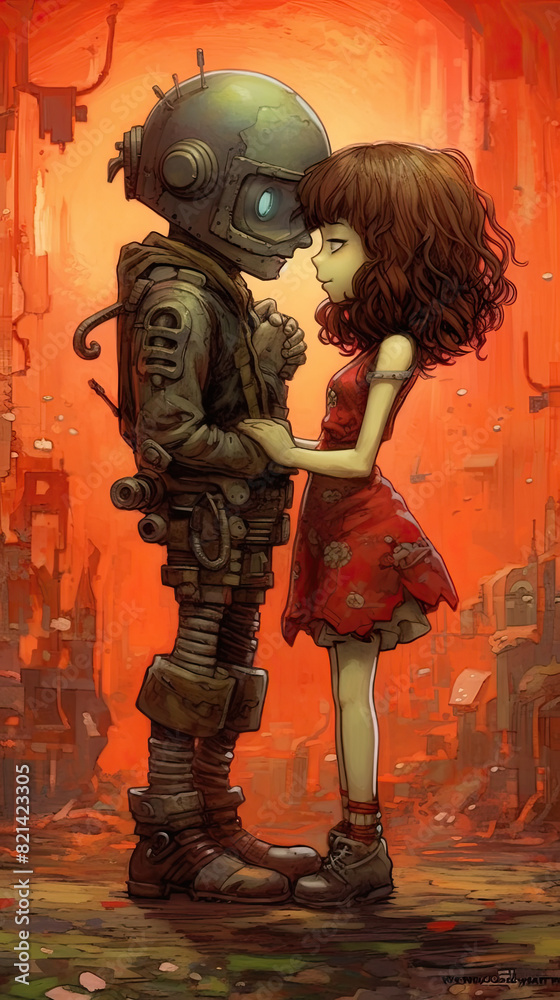 Artwork Created using Generative AI: From Colorful Cute Friends. Unique ...