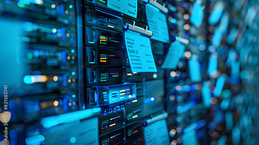 Metadata Tagging and Taxonomy Structures, the concept of digital data organization with an image ...
