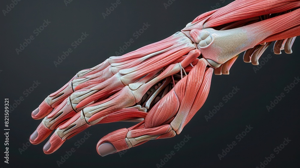 The anatomy of the human hand is medial and middle plantar muscles ...