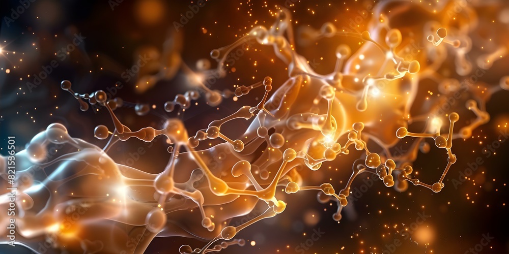 ภาพประกอบสต็อก Distinct Characteristics of Colloids in Bone and Muscle ...