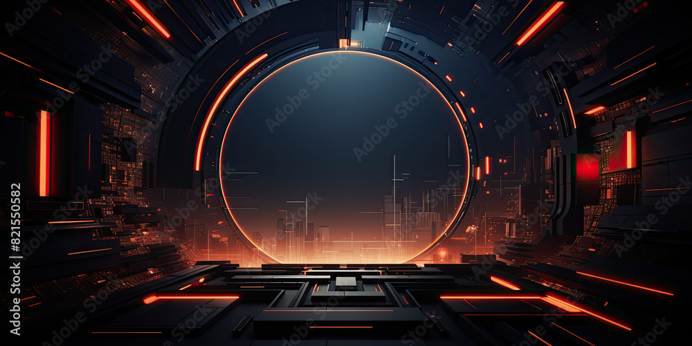 Digital futuristic patterns, background texture modern lines geometric ...