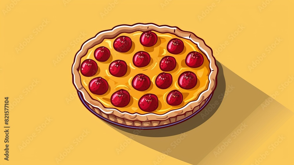 Playful Comic Style Tartelette Vector Logo in Minimalistic Design from ...
