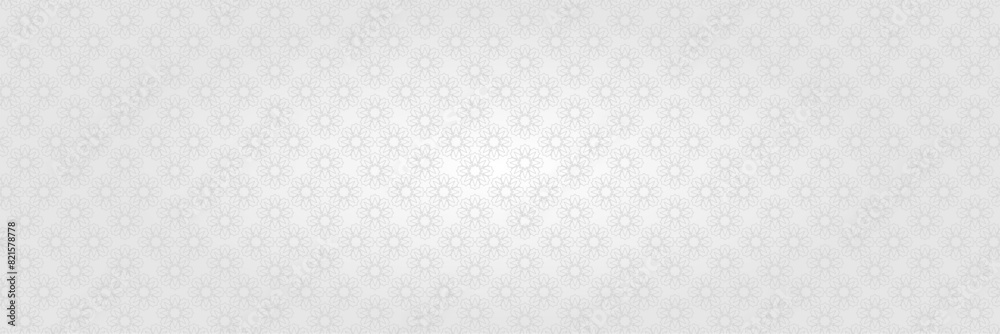 Gray Islamic background with mandala ornament. template design for ...