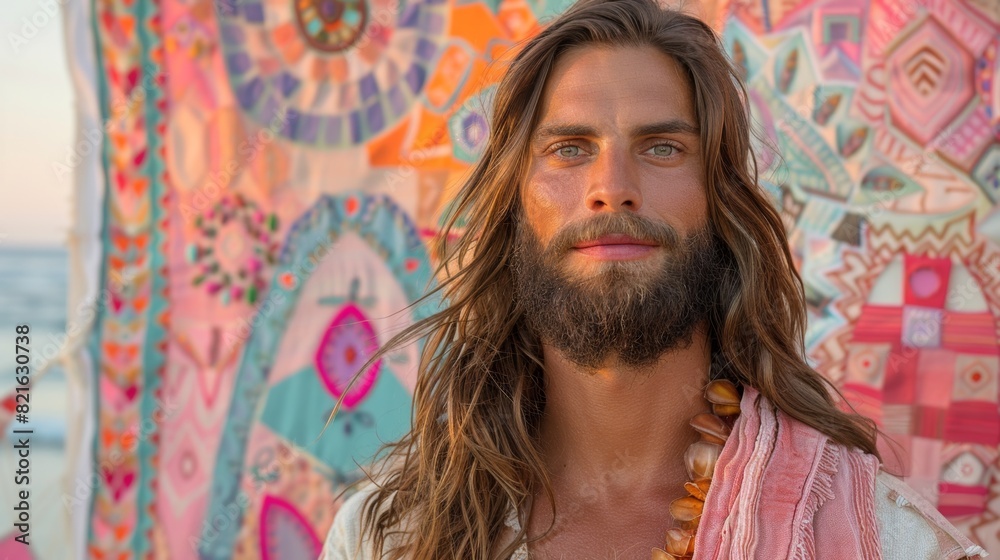 A man who looks like Jesus, 4k HD wallpaper, background image ...