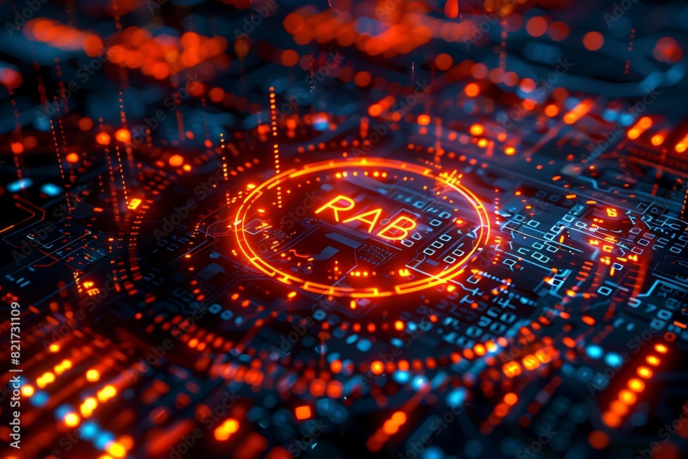 A digital technology background with a focus on the acronym API, which ...