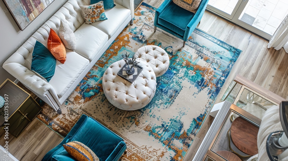 Interior Designer Transforming Spaces: An interior designer transforms ...