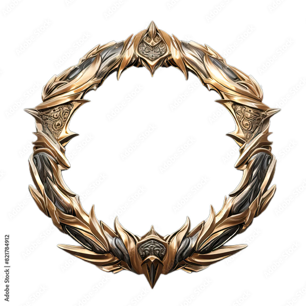 Circle Token Border Frame for VTTRPG Tokens Stock Illustration | Adobe ...