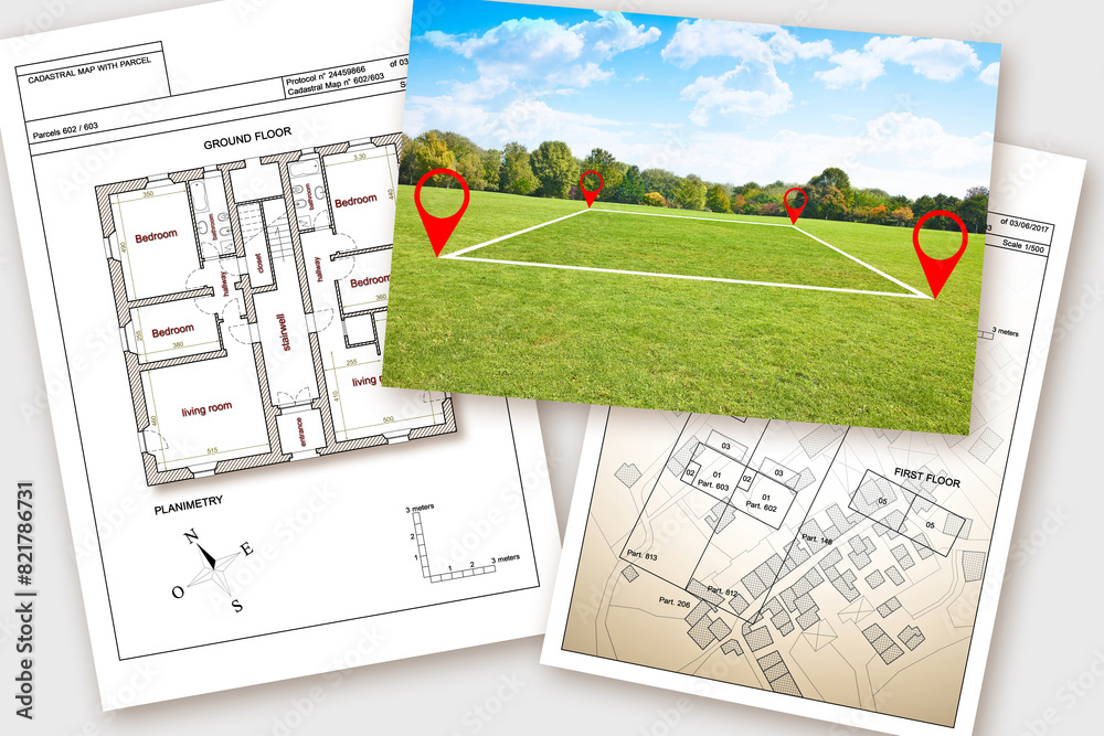 Updating public cadastral digital databases and information about land ...