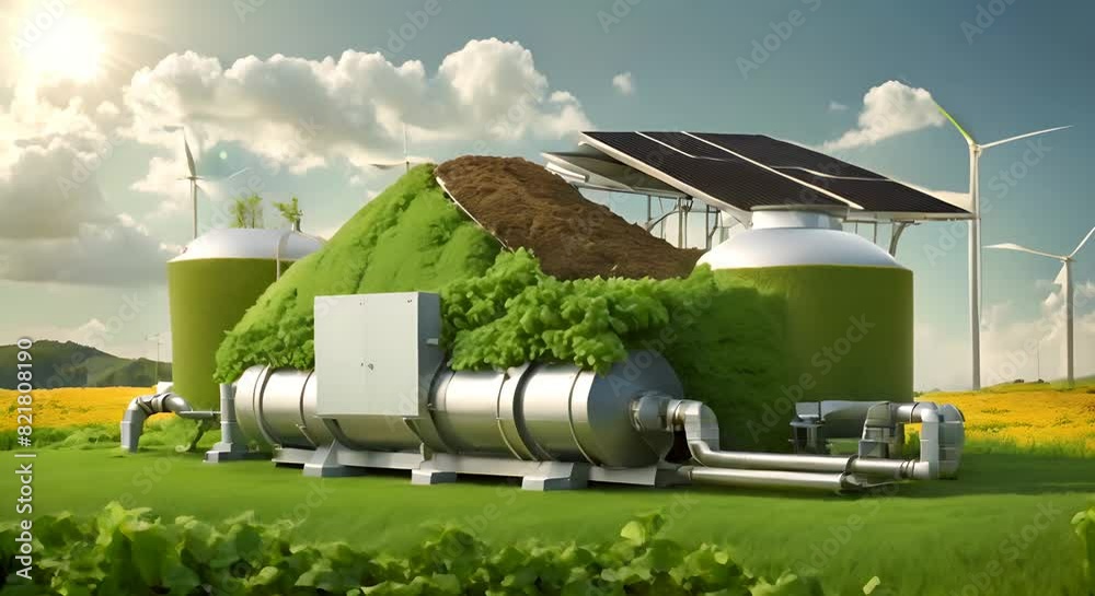 Video „Converting Organic Waste into Renewable Energy The Role of Biogas Plants in Promoting ...