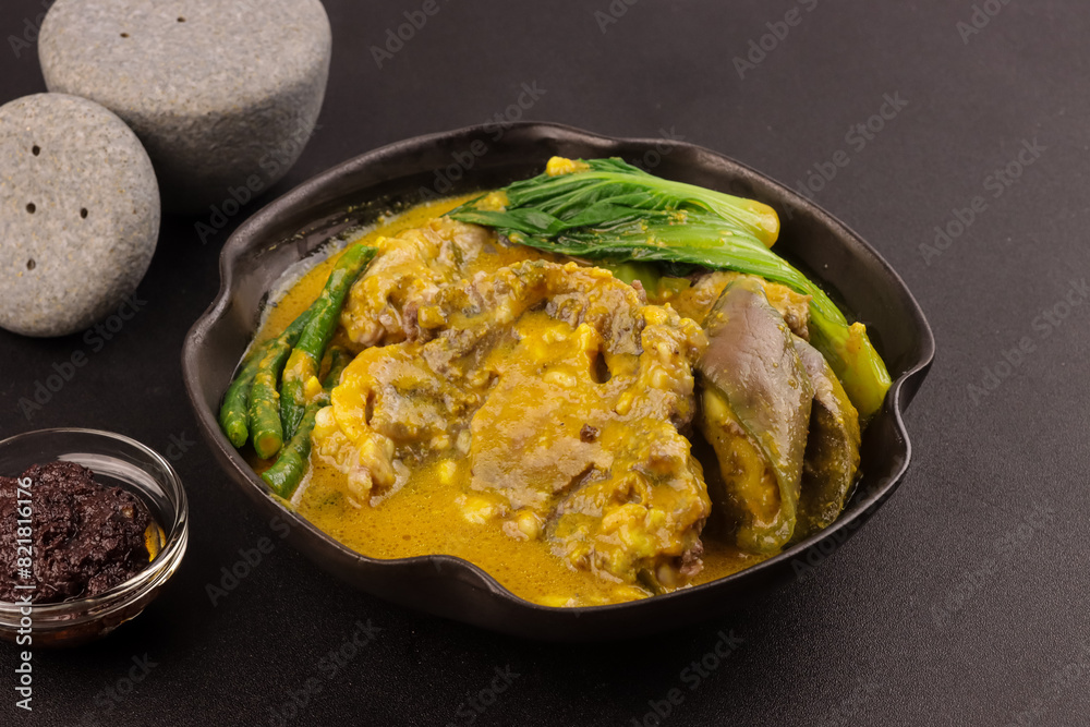 Kare Kare is Filipino Oxtail Stew in Peanut Gravy Served with Bagoong ...
