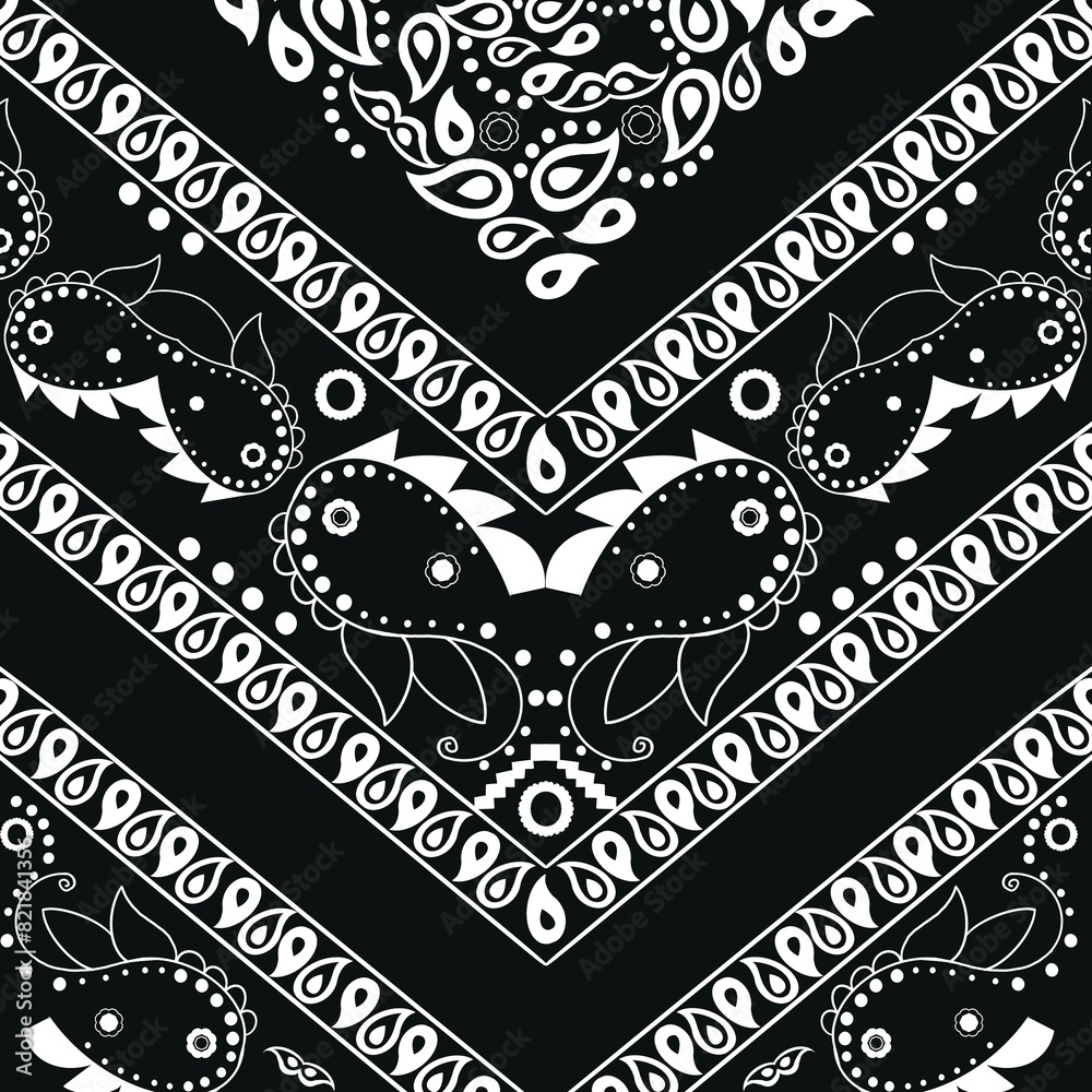 African ethnic fabric pattern captures the spirit and sensitivity of ...