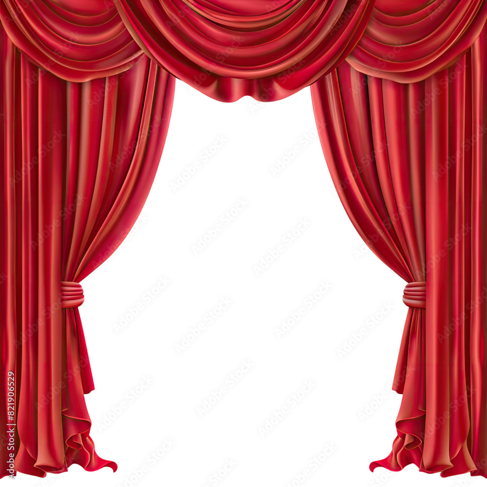 Transparent Dramatic Unveiling: Theater or Cinema Opening the Curtain ...