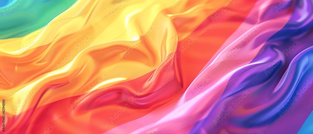 Pride Month virtual background for video calls Stock Illustration ...
