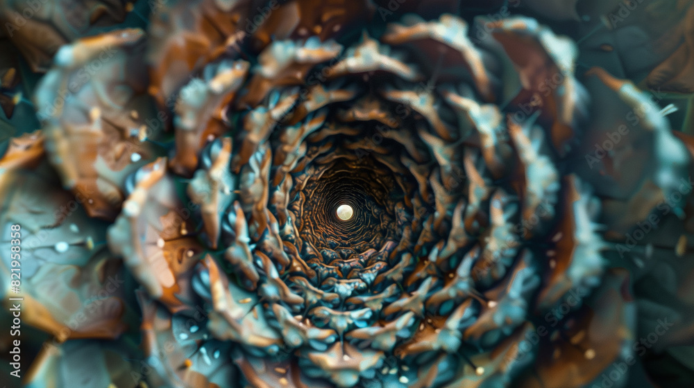 The pine cone symbolizes the perfection of the proportions of division ...