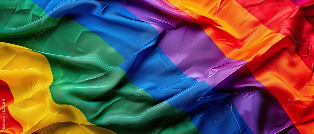 Rainbow Pride Flag in conference and convention booths for LGBT ...