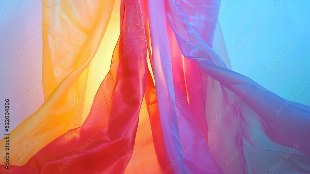 Rainbow Pride Flag in LGBT youth centers, pride month LGBTQIA theme ...