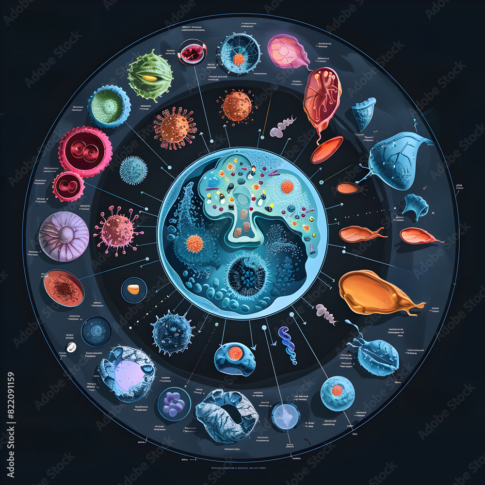Microbial Cosmos: A Detailed Map of Microscopic Diversity, The ...