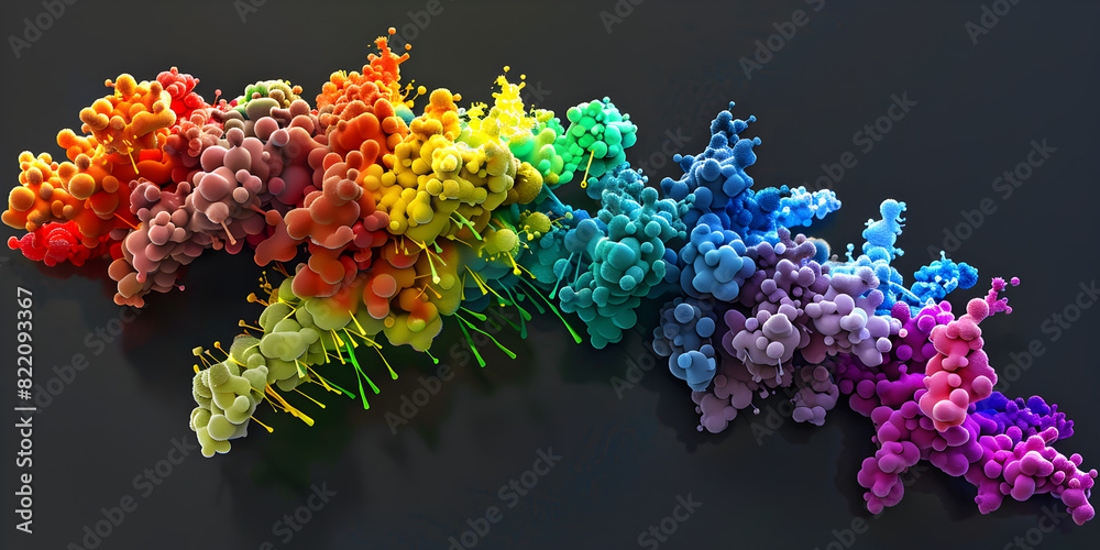 Chromatic Confluence The Dynamic Interplay Of Colors In Modern Abstract Art Spectrum Of