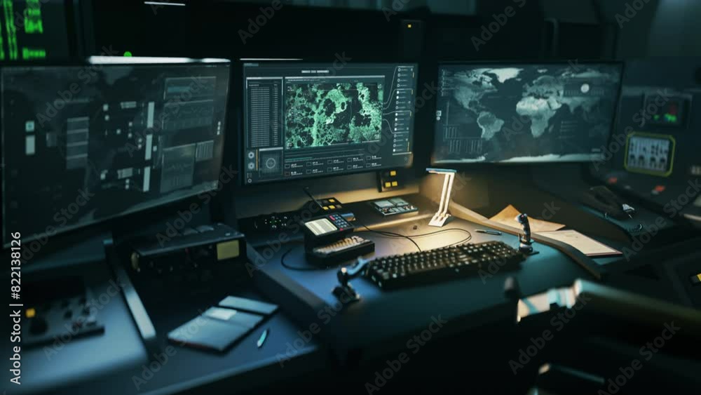 Advanced Army System Aiming Weapon To Execute Attack Mission On Enemy ...