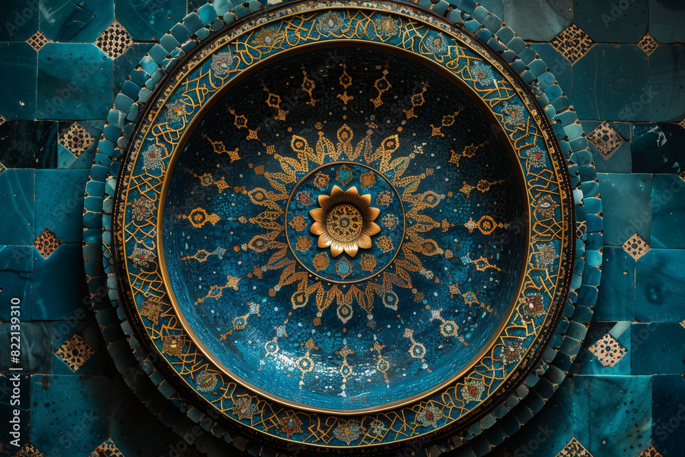 Islamic background, abstract background, created with Generative AI ...