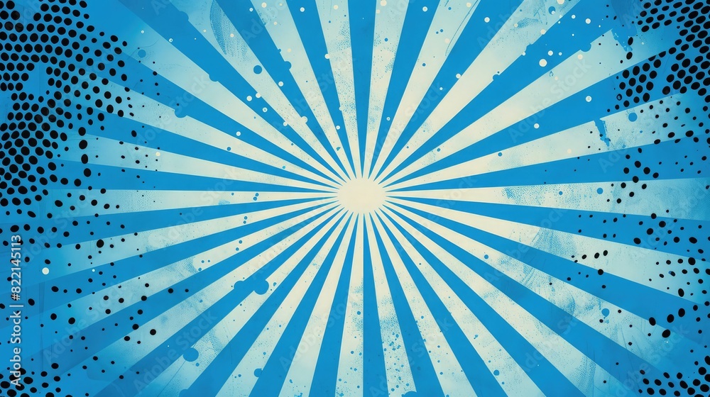 Blue comic book background vintage pop art superhero background for ...