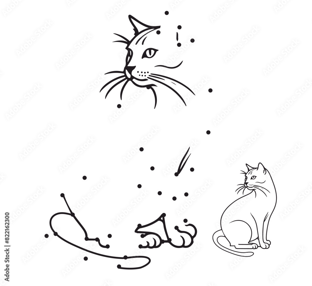 Enhance your drawing skills by connecting the dots to reveal charming ...