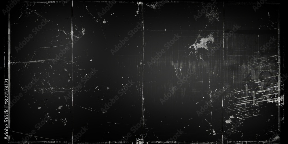 Black and white film negative texture background with dust, scratches ...