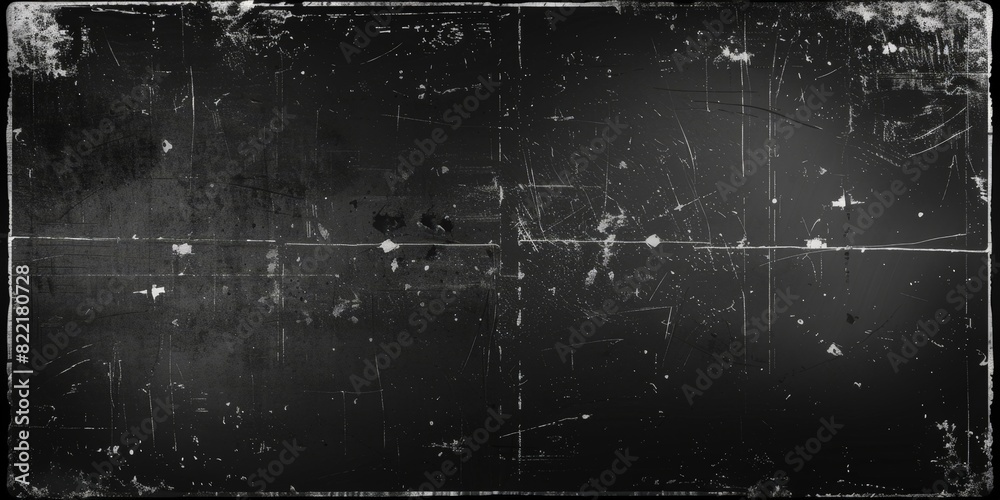 Black and white film negative texture background with dust, scratches ...