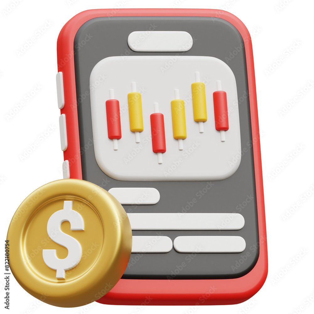 Online Analysis 3d, 3d icon, 3d illustration, style, render, rendering ...