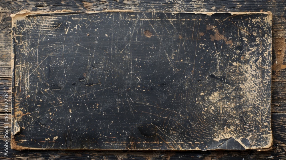 Vintage Vintage Distressed Paper Cardboard Photo Card. Marked Rough ...