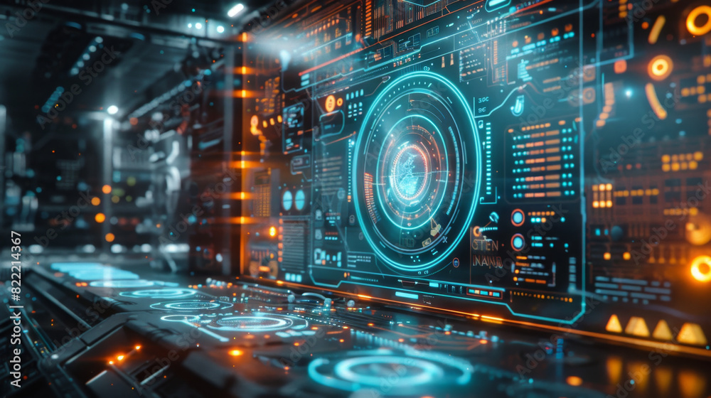 Explore a futuristic 3D visualization of software development life ...