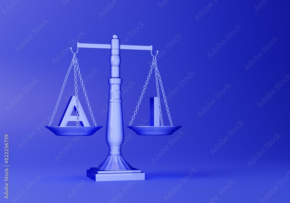 Artificial Intelligence Legislation, Regulation Concept. AI law act ...