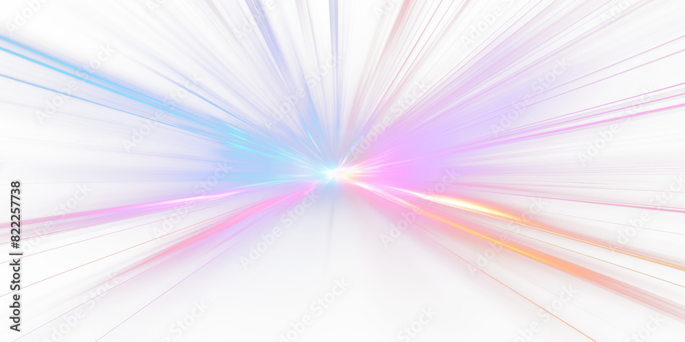 Bright speed surge. Warp light. Modern tech. Sci-fi. Speed streaks ...