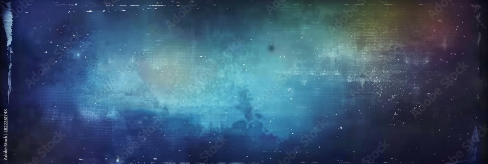 vintage film borders and frames, night sky, dark blue background, film ...