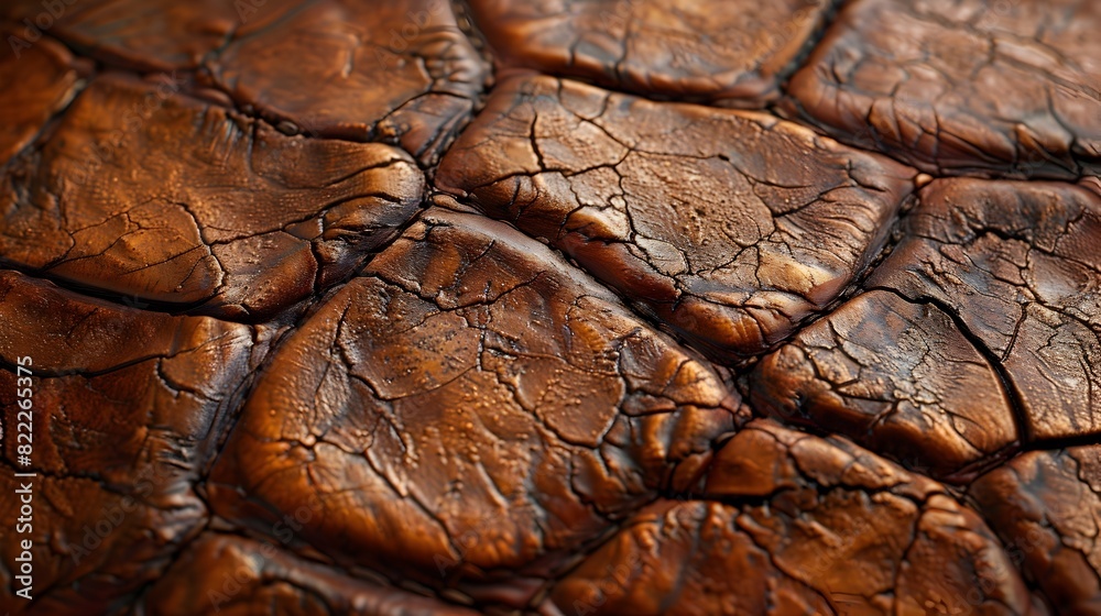 Cracked and Weathered Dry Earth Surface Texture in Desolate Arid ...