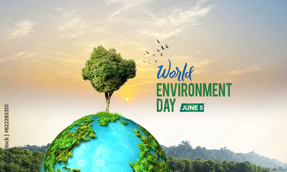 World Environment Day 2024 concept - Land restoration, desertification ...