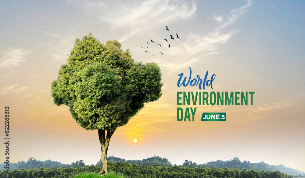 World Environment Day 2024 concept - Land restoration, desertification ...