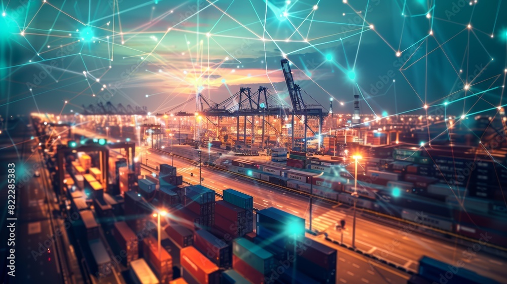 Digital Transformation in Logistics: Abstract Network Connections at ...