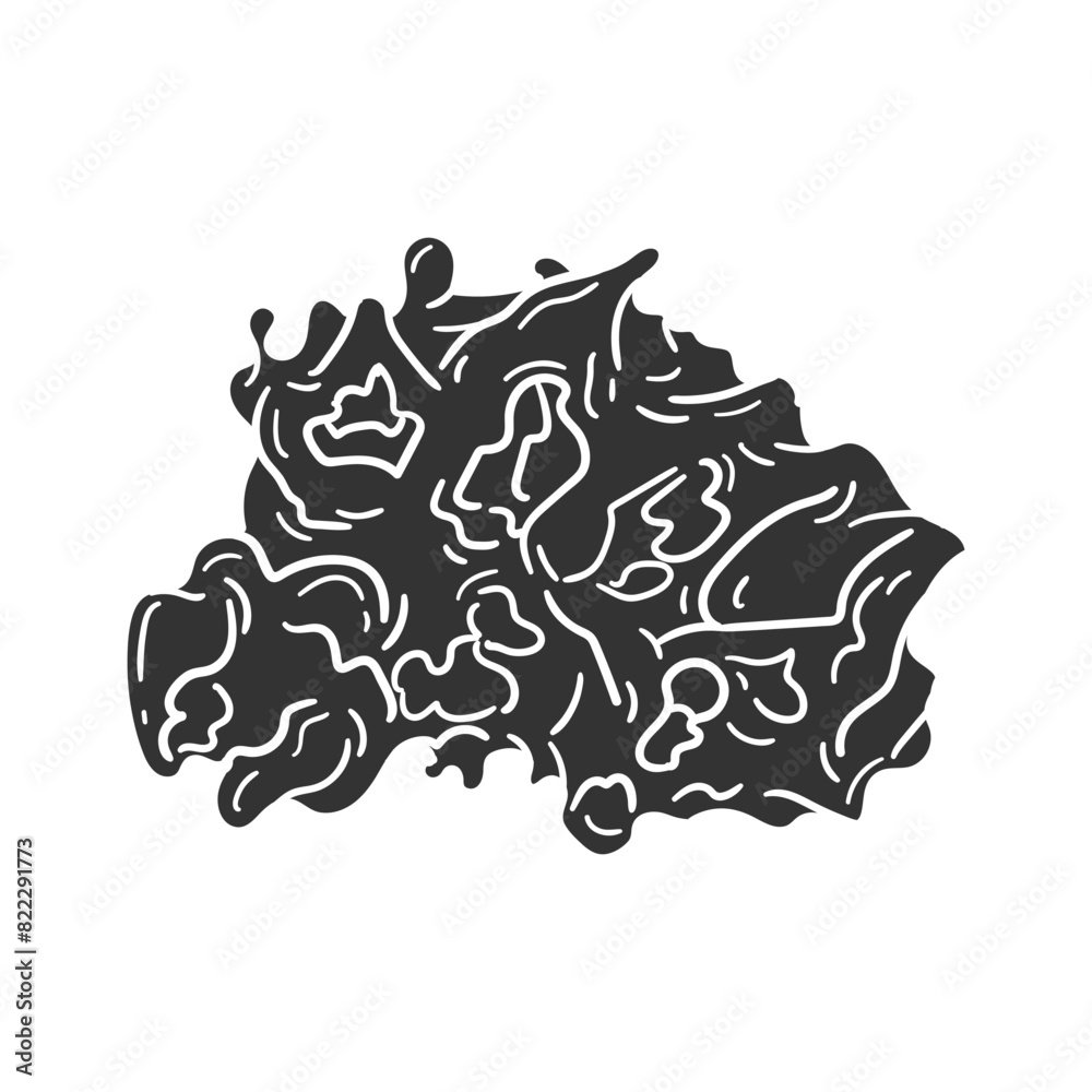 Copper Icon Silhouette Illustration. Minerals Vector Graphic Pictogram ...